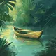 Rowboat on Large Tropical River - Fantasy Ambience | dScryb